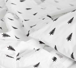 Pine Tree Percale Sheet Set | Pottery Barn