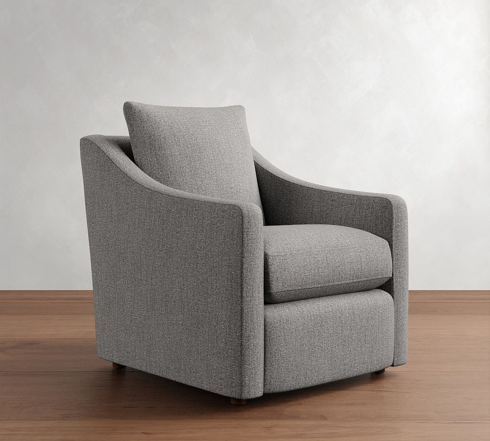 Ayden Slope Arm Chair | Pottery Barn