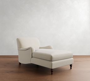 Carlisle Tightback Chaise | Pottery Barn