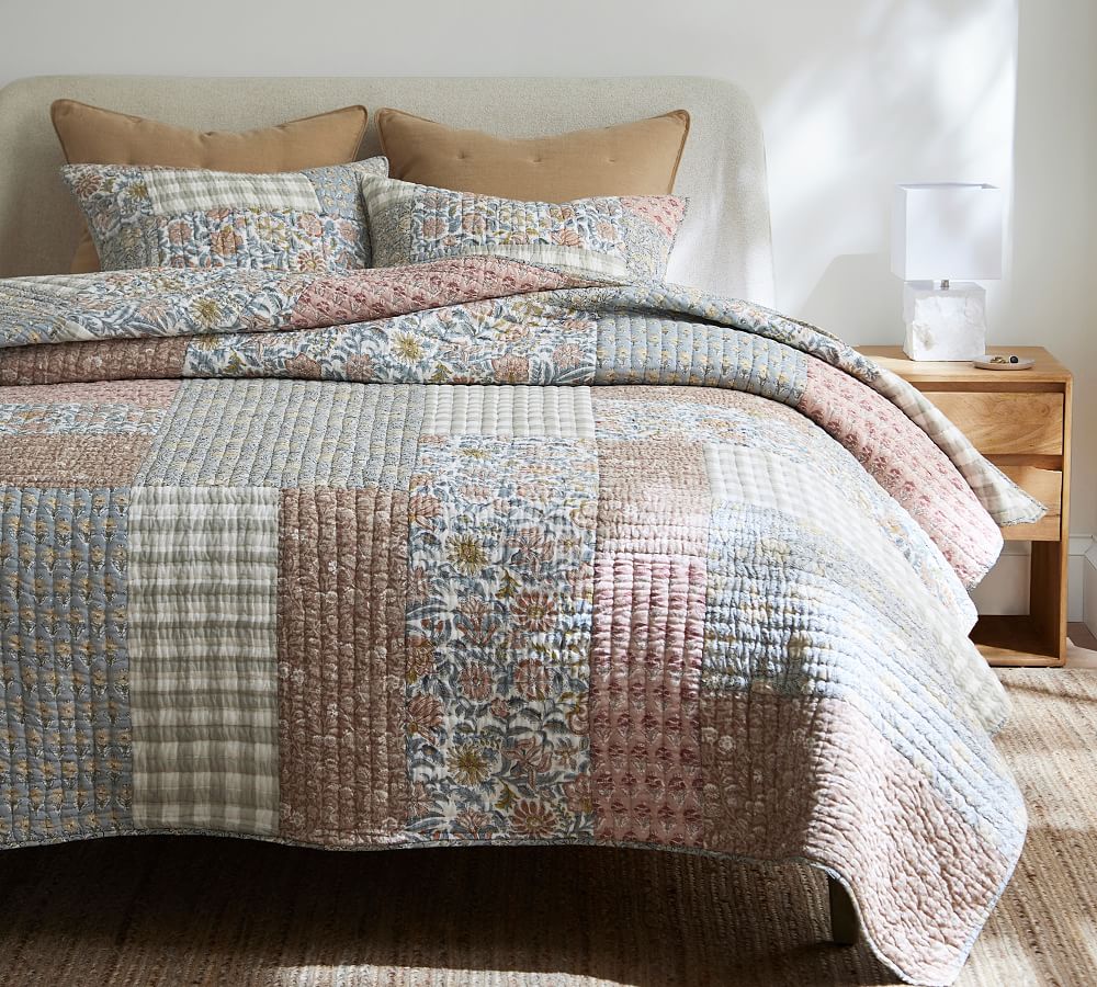 Hazel Patchwork Quilt | Pottery Barn