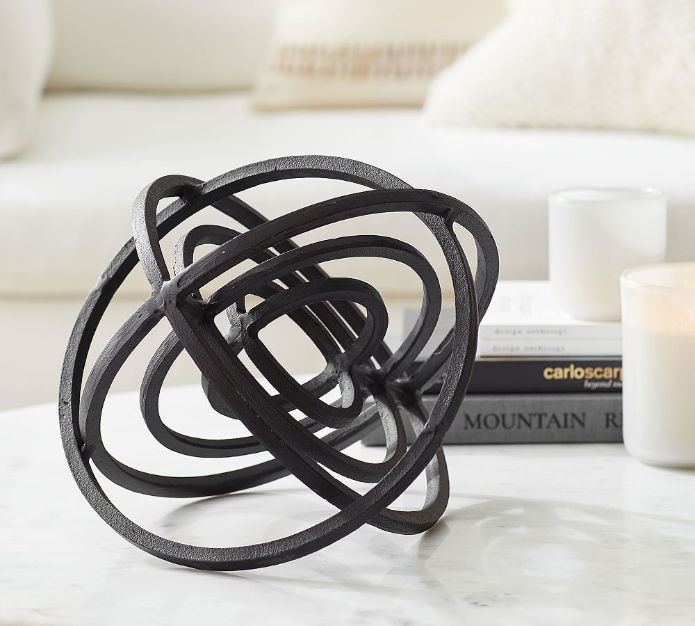 Decorative Bronze Circular Object | Pottery Barn