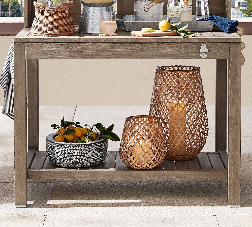 Indio Eucalyptus Island (49") | Pottery Barn