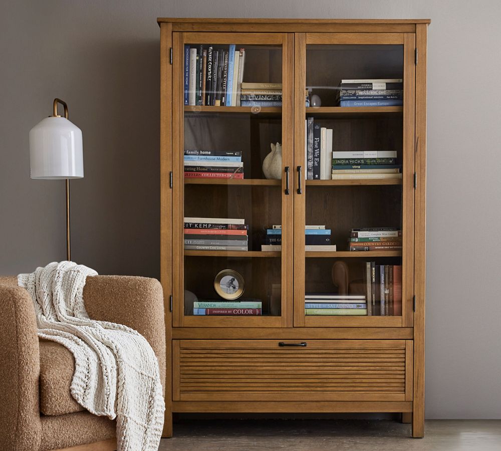 Milliners Glass Display Cabinet (48") | Pottery Barn