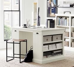 Aubrey Project Table (58") | Pottery Barn