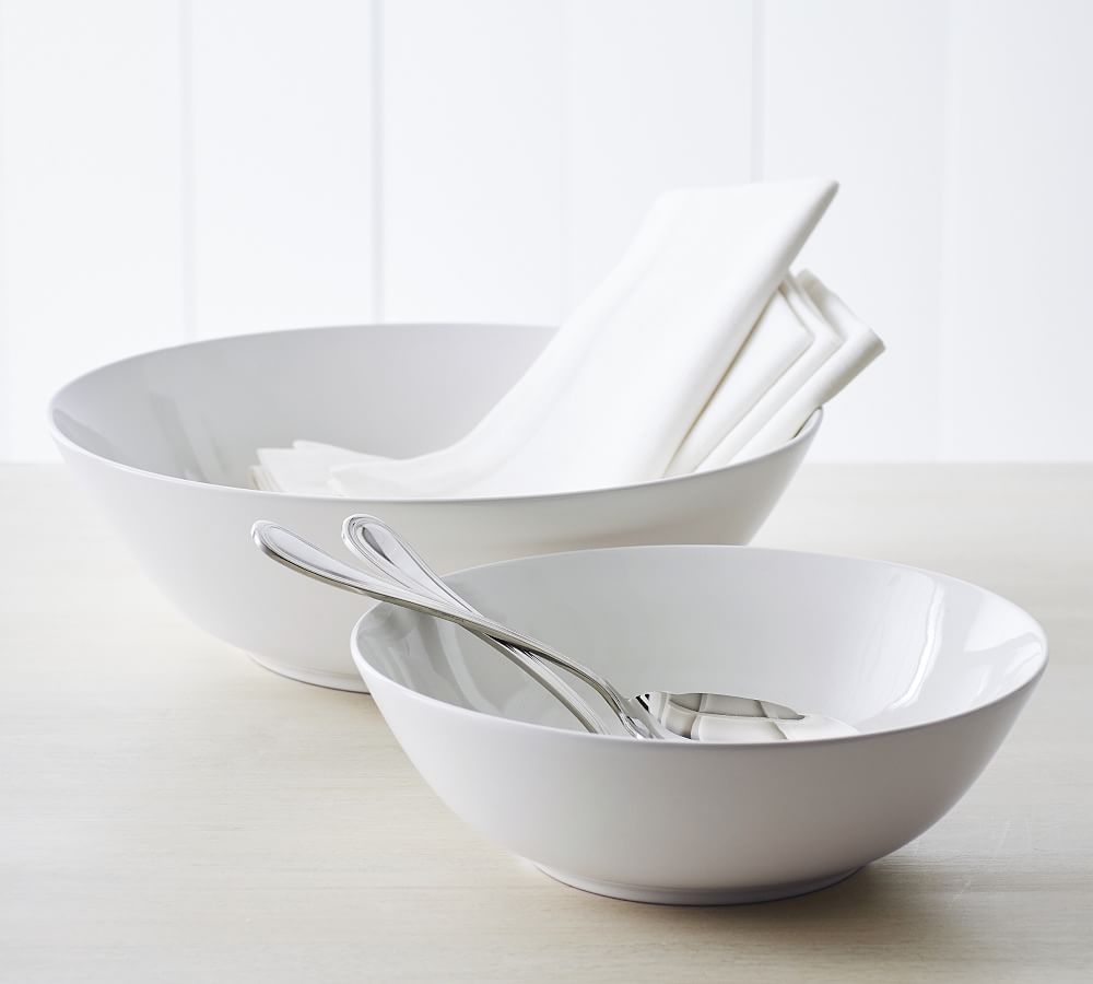 Classic Nesting Serve Bowls - Set of 2 | Pottery Barn