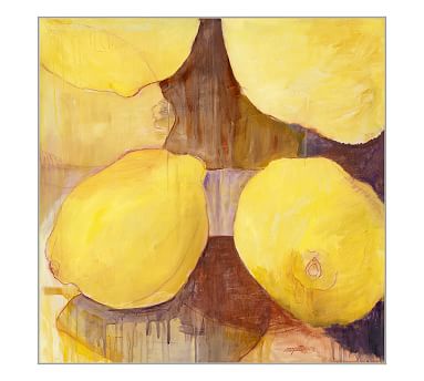 Lemon Lover Framed Canvas | Pottery Barn