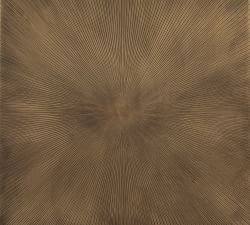 Argonaut Etched Metal End Table | Pottery Barn