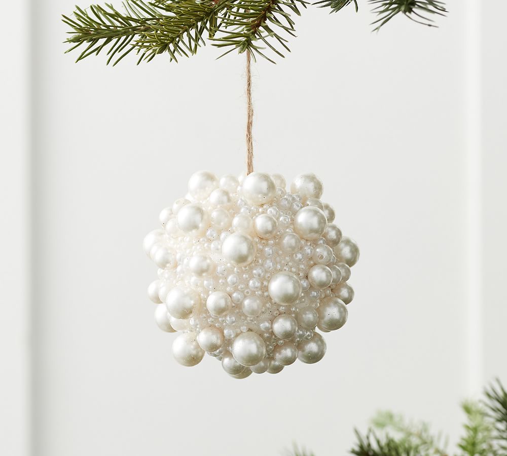 Pearl Sphere Ornament | Pottery Barn