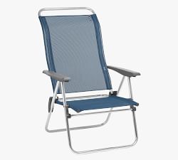 Lafuma Alu Low Folding Beach Chair, Set of 4 | Pottery Barn