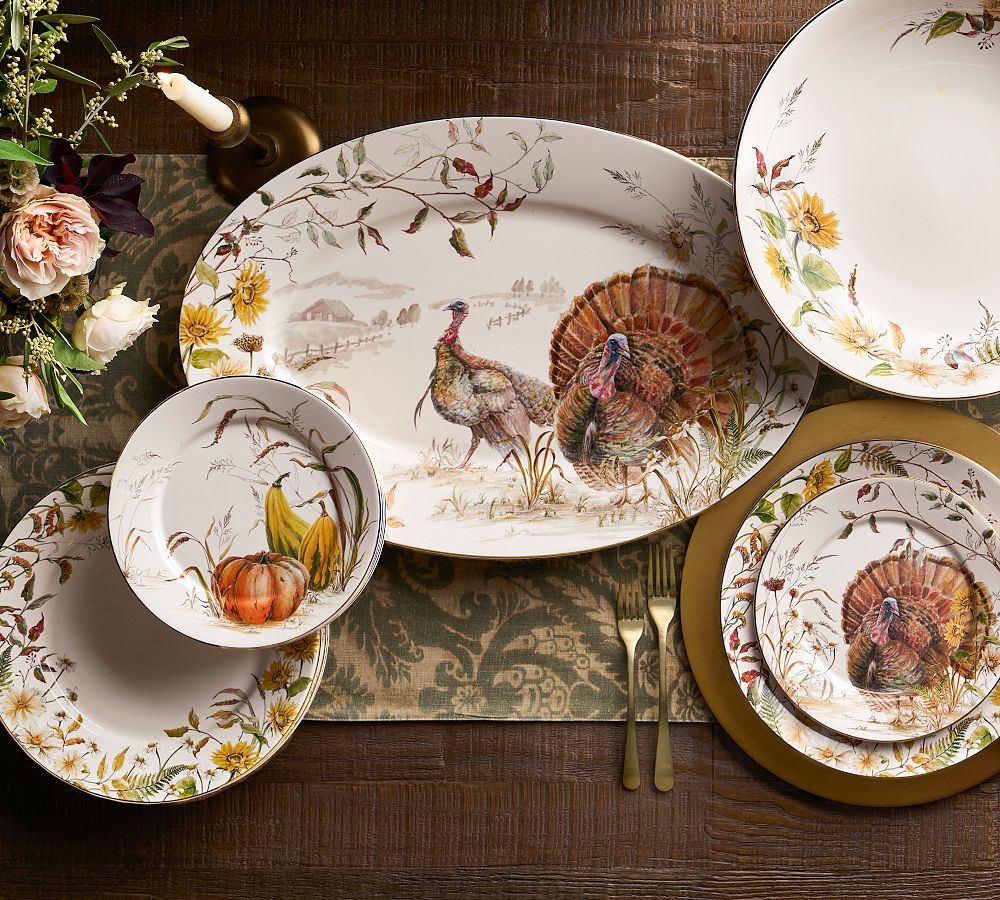 Bedford Harvest Stoneware Dinnerware Collection | Pottery Barn
