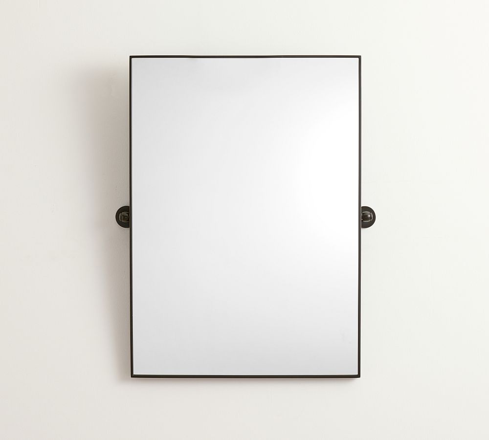 Sansome Rectangular Pivot Mirror | Pottery Barn