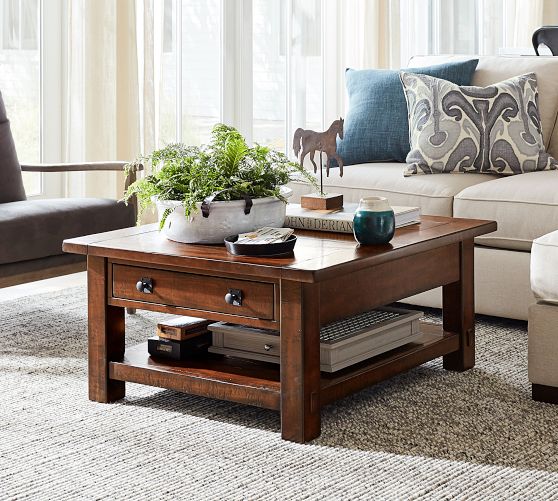 Glass, Wood and Metal Coffee Tables | Pottery Barn