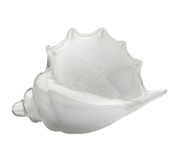 Hand Blown Glass Conch Shells | Pottery Barn