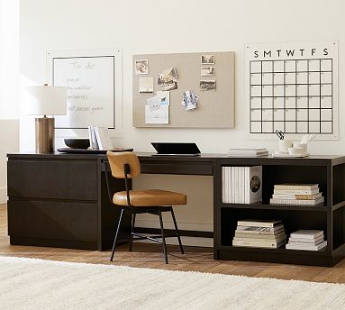 Linen Home Office Pinboard | Pottery Barn