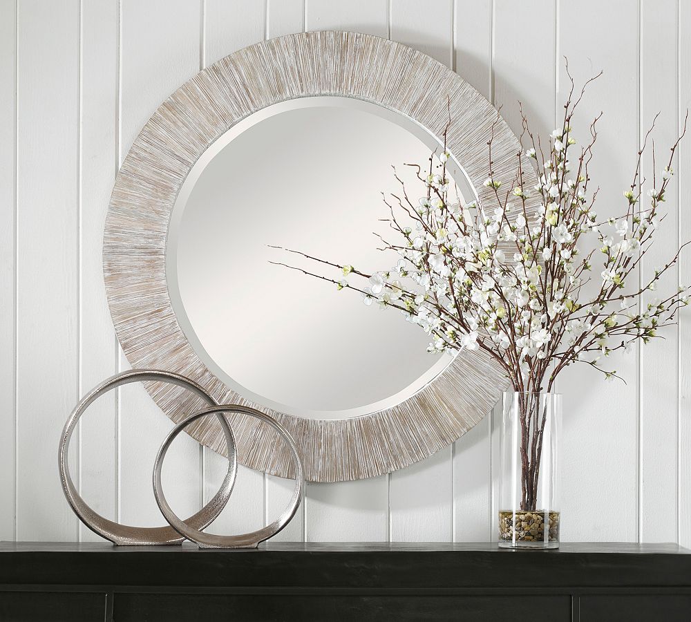 Penelope Round Wall Mirror | Pottery Barn