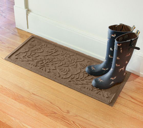 Autumn Day Outdoor Boot Tray Mat | Pottery Barn