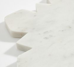 Marble Snowflake Cheese Board | Pottery Barn