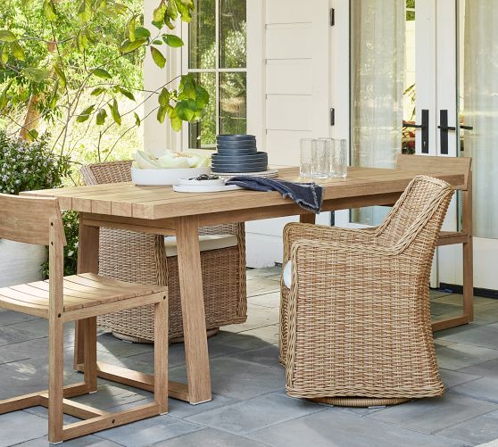 Monterey Rectangular Outdoor Dining Table (72") | Pottery Barn