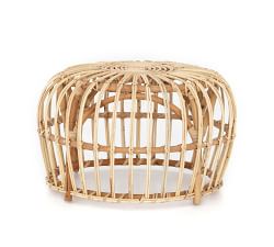 Rattan Accent Table | Pottery Barn