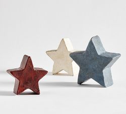 Americana Artisan Stars - Set of 3 | Pottery Barn