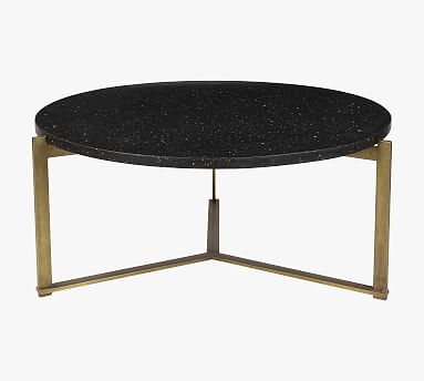 Lin Round Coffee Table | Pottery Barn