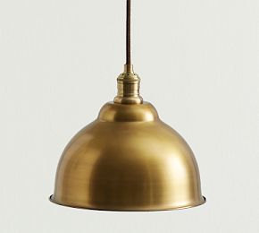 Metal Bell Cord Pendant | Pottery Barn