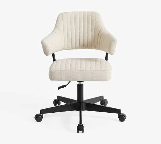 Chandler Upholstered Desk Chair | Pottery Barn