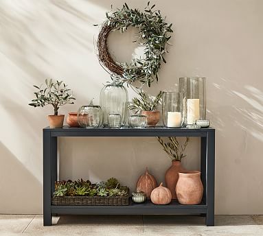 Indio Metal Outdoor Console Table (53") | Pottery Barn