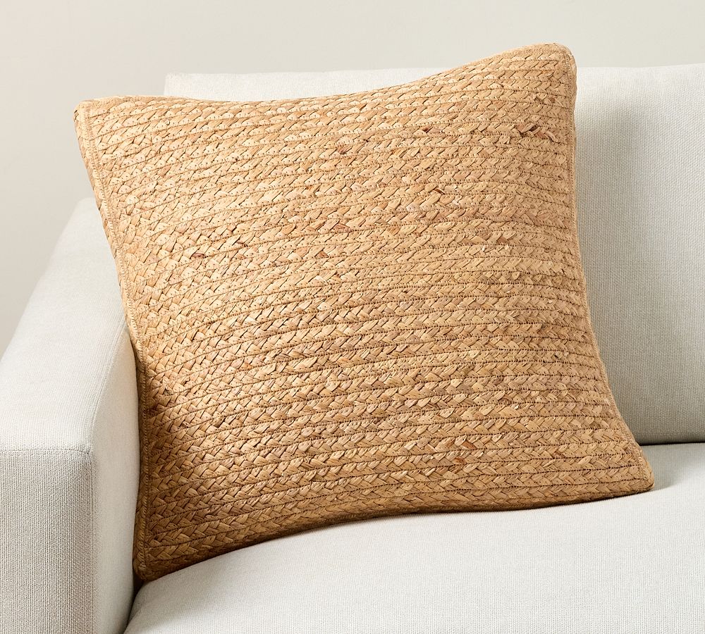 Braided Jute Pillow | Pottery Barn