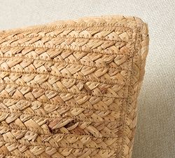 Braided Jute Pillow | Pottery Barn