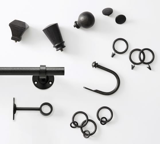 Curtain Rods & Curtain Hardware | Pottery Barn