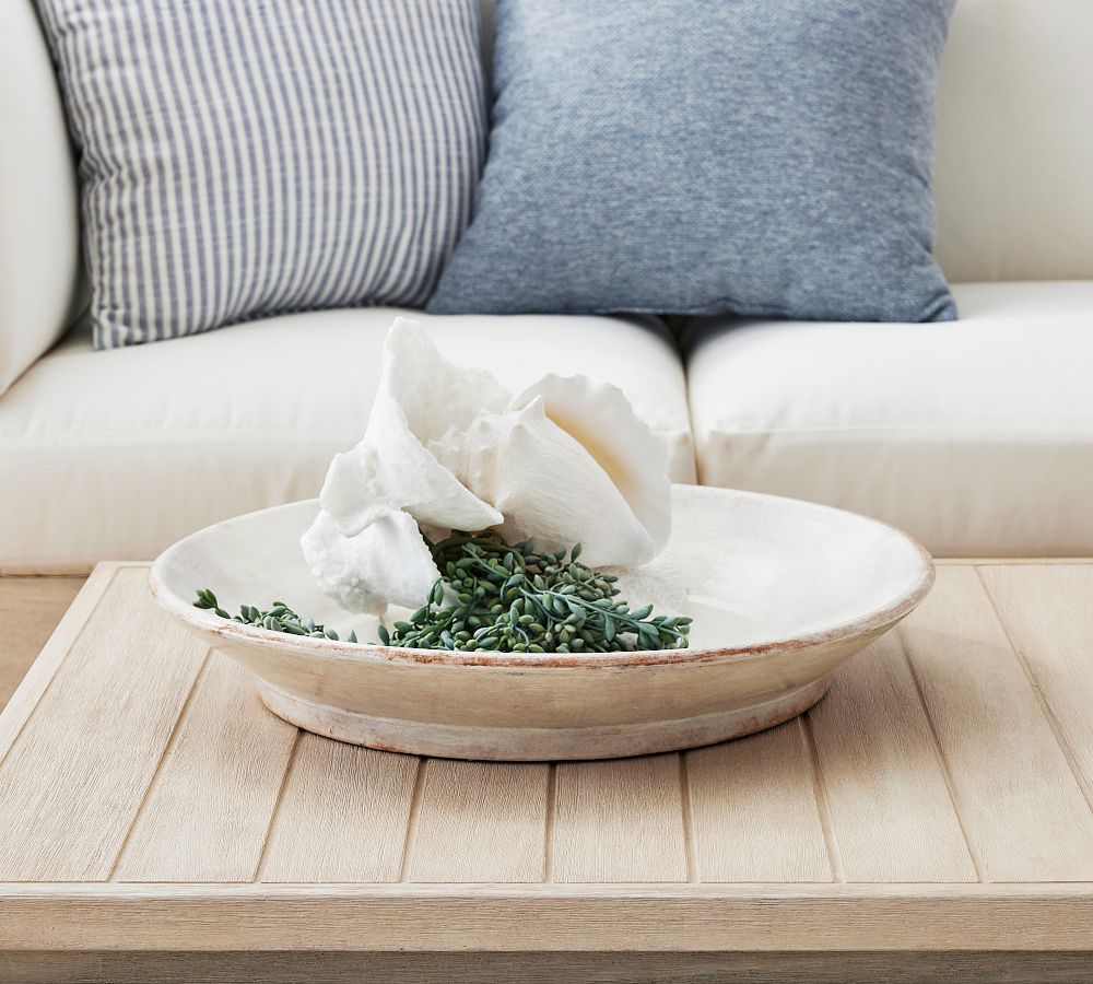 Handcrafted Glazed Terracotta Bowl | Pottery Barn