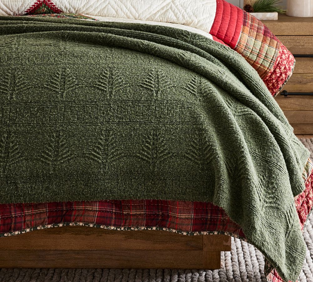 Arden Tree Blanket | Pottery Barn