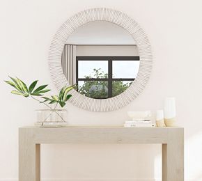 Coloma Round Mirror | Pottery Barn