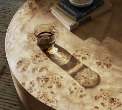 Crescent Round Coffee Table (31.5) | Pottery Barn