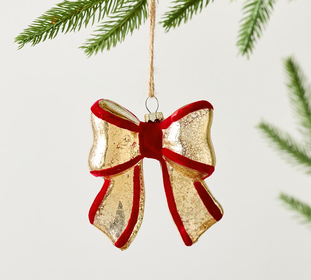 Mercury Bow Ornament | Pottery Barn