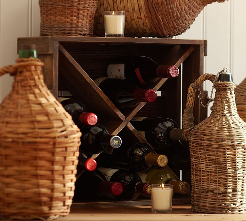 Founder's Wine Storage Box | Pottery Barn