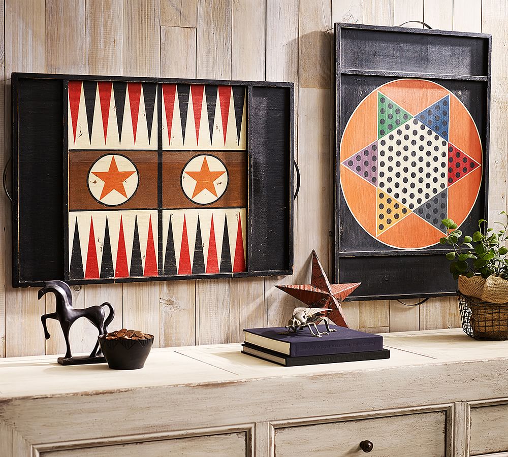 Game Board Wall Art | Wall Decor | Pottery Barn