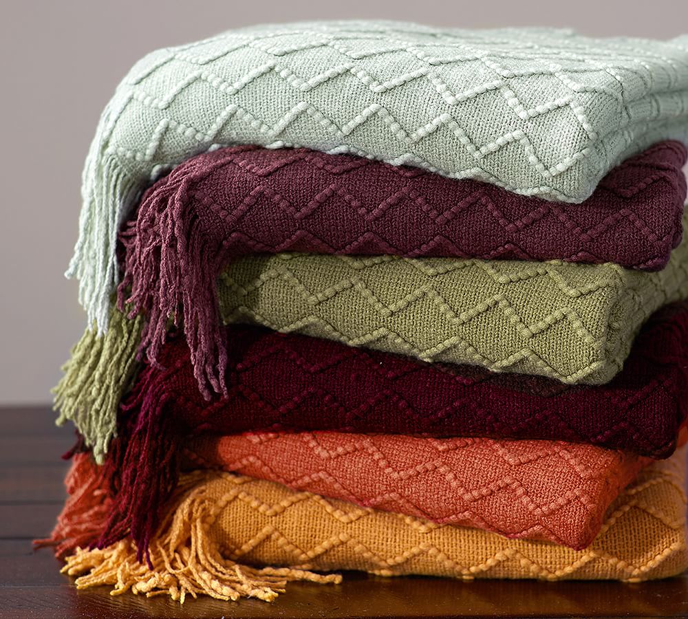 Porter Throw Blanket | Pottery Barn