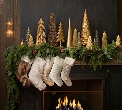 Rustic Forest Stockings | Pottery Barn