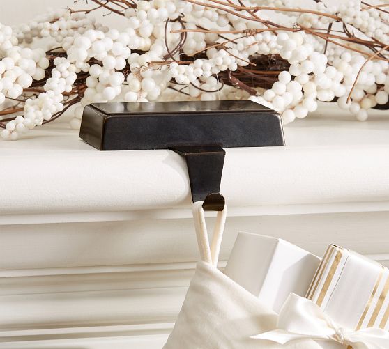 Classic Metal Stocking Holders | Pottery Barn