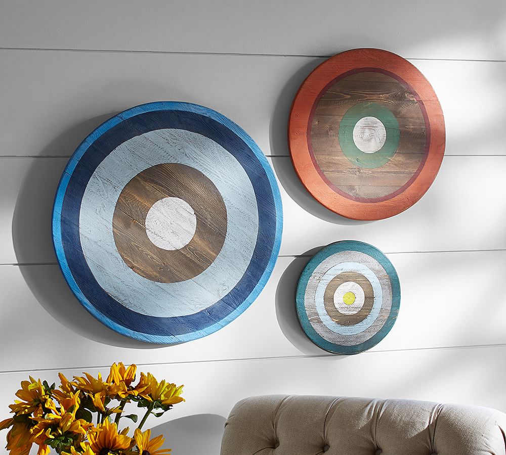 Wooden Discs | Wall Decor | Pottery Barn