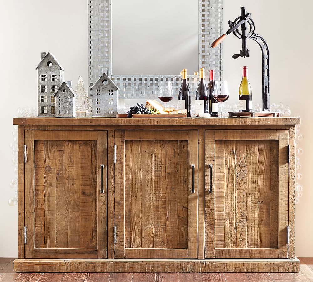 Stafford Reclaimed Pine Buffet Table | Pottery Barn