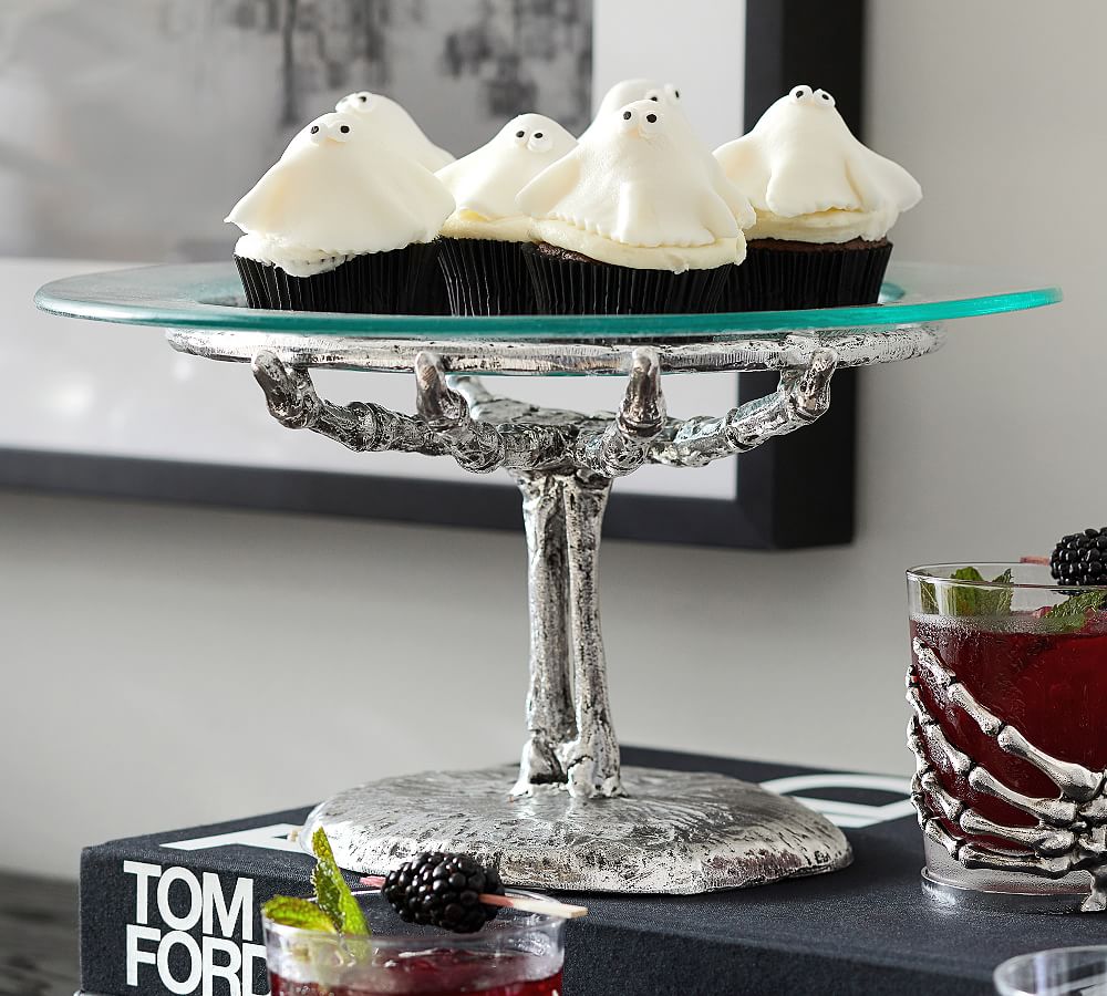 Skeleton Cake Stand | Pottery Barn