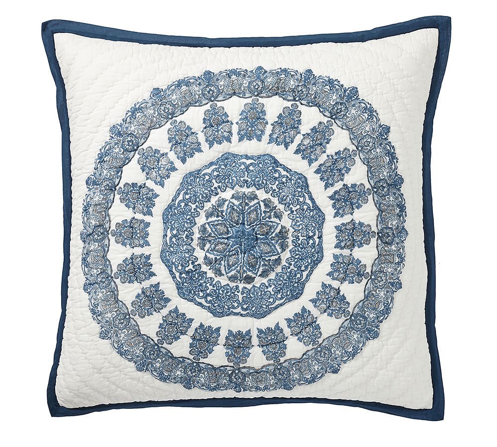 Kayta Block Print Pillow Sham | Pottery Barn