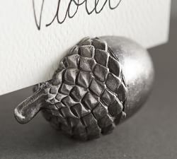 Fall Acorns Place Card Holder, Set of 4 | Pottery Barn