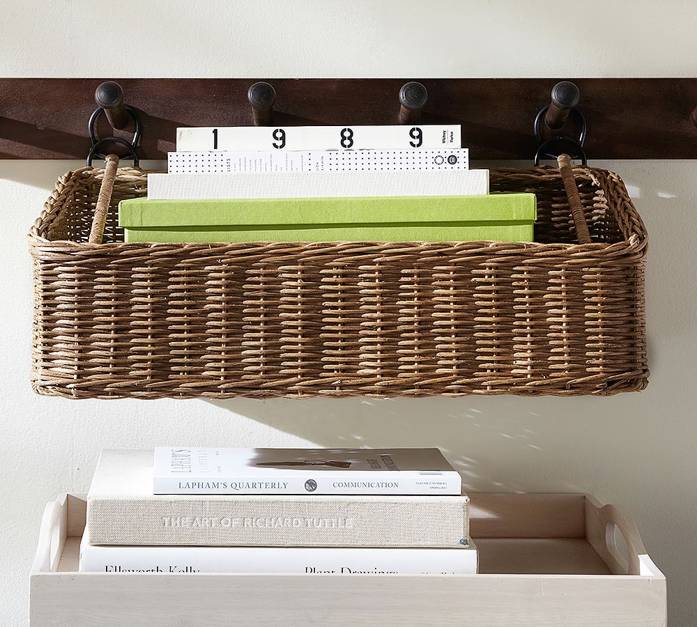 Gabrielle System Hanging Tray Basket | Pottery Barn