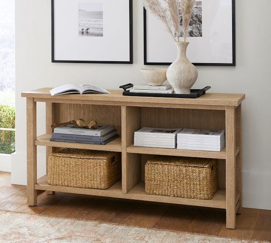 Farmhouse Console Bookcase (56") | Pottery Barn