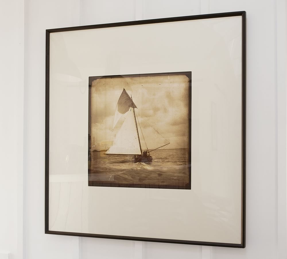 Framed Bay Sailboat Print | Wall Decor | Pottery Barn
