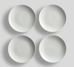 Caterer's Box Coupe Porcelain Cocktail Plates - Set of 12 | Pottery Barn